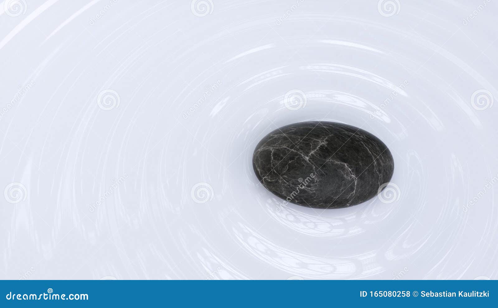 Floating Stone Pillar A Sculpture Of A Floating Stone Pillar T Stock ...