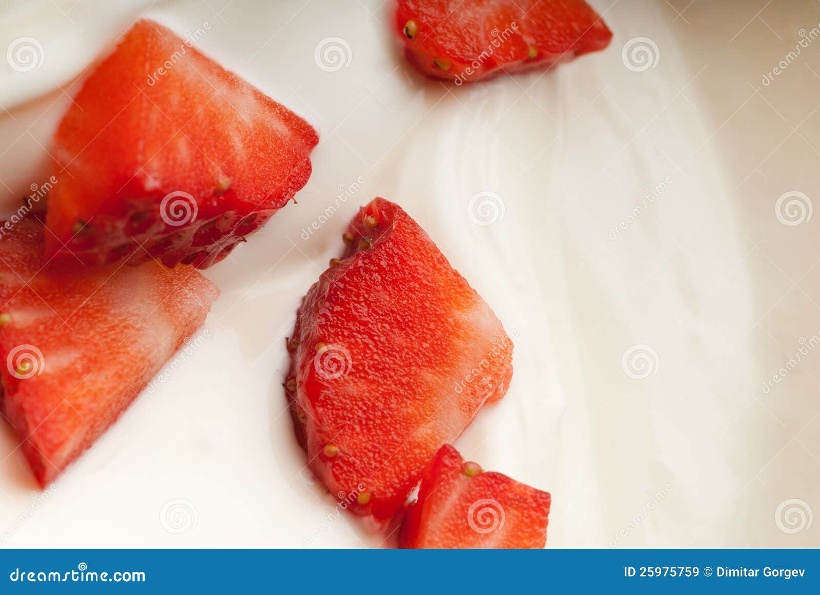 Floating strawberry stock image. Image of berry, fruit - 25975759