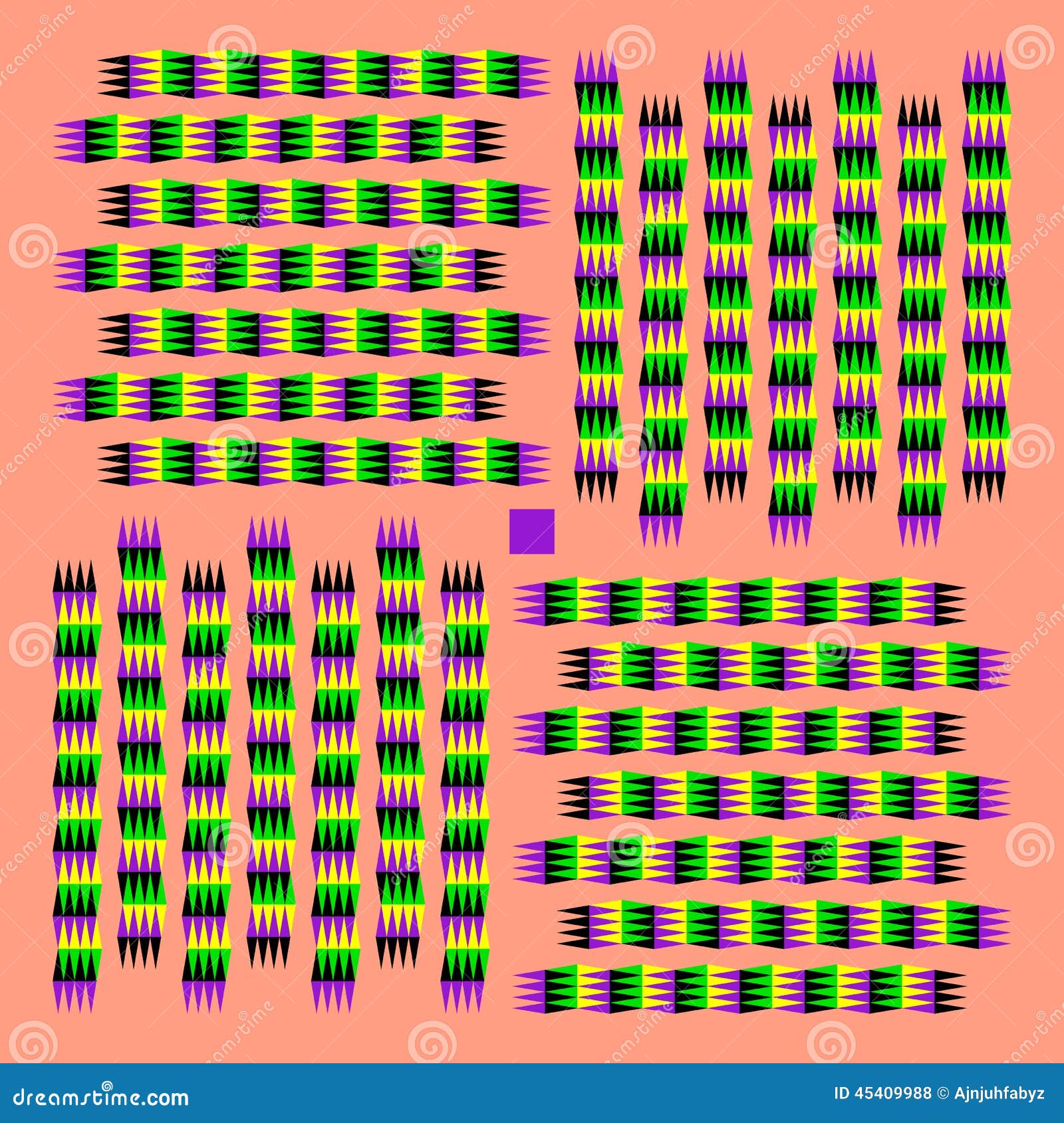 Floating strips stock illustration. Illustration of optical - 45409988