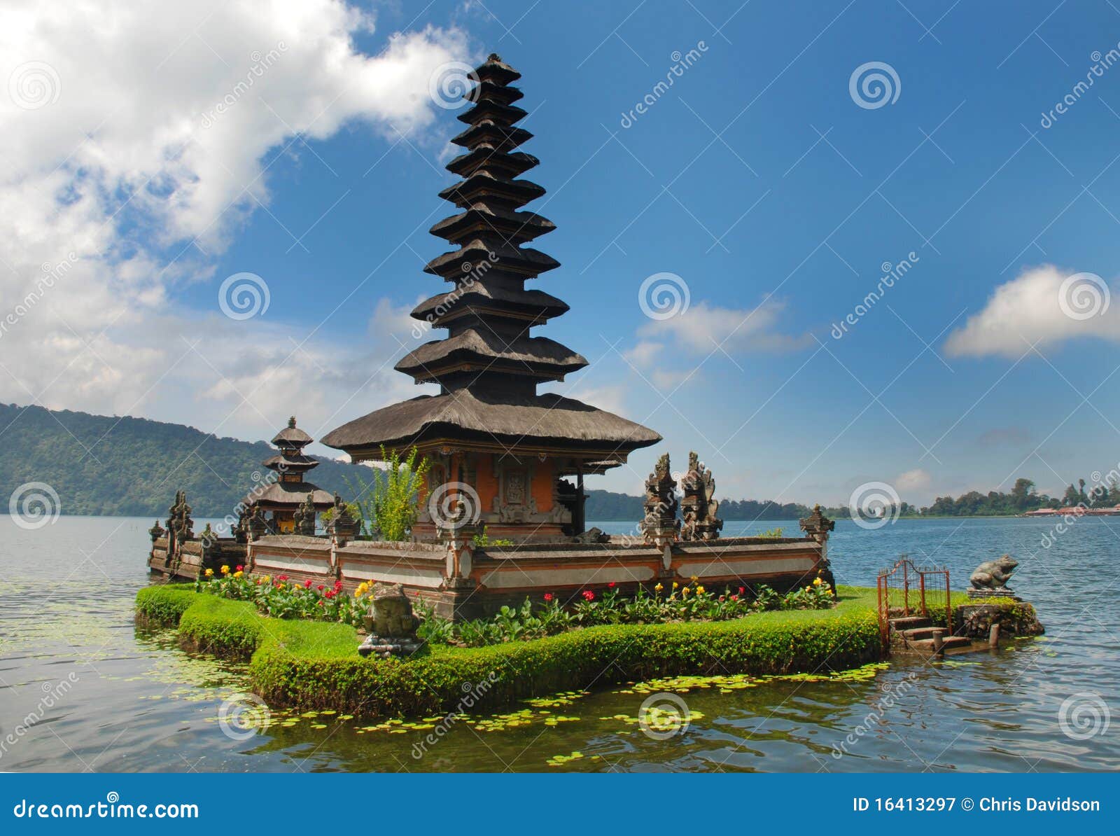 Floating Temple stock image. Image of buddah, attraction - 16413297
