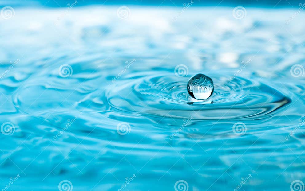 Floating water drop stock image. Image of bright, frozen - 9687887