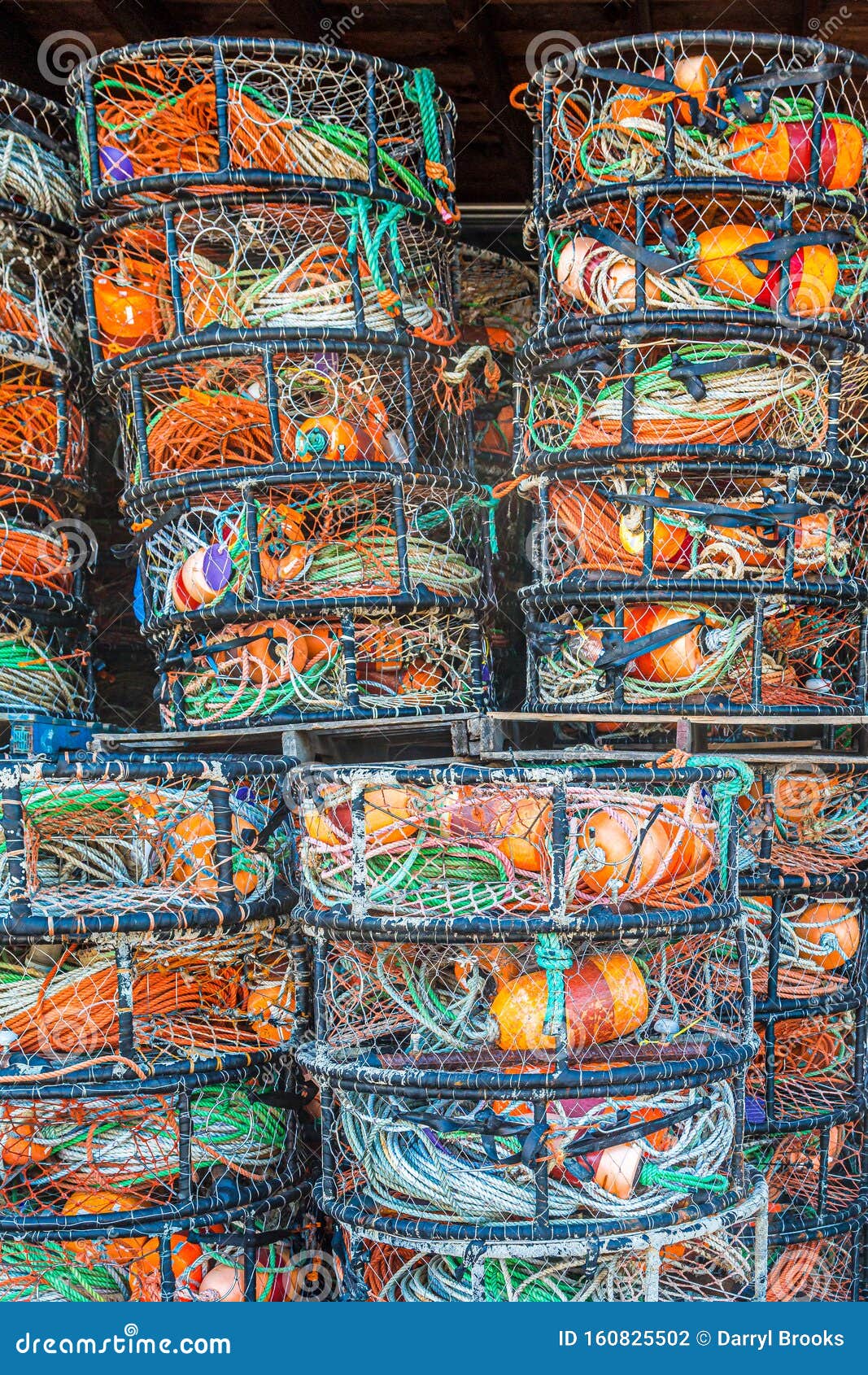 Ropes, Nets And Handcrafted Fishing Traps For The Octopus, Lobsters And ...