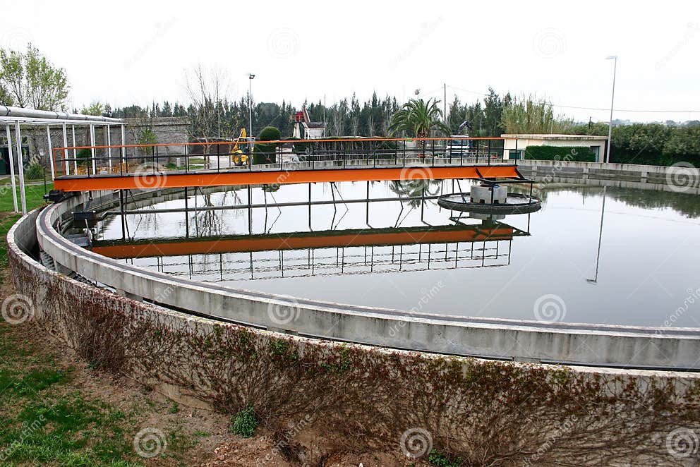 Flocculation tank stock photo. Image of flocculation, river - 659632