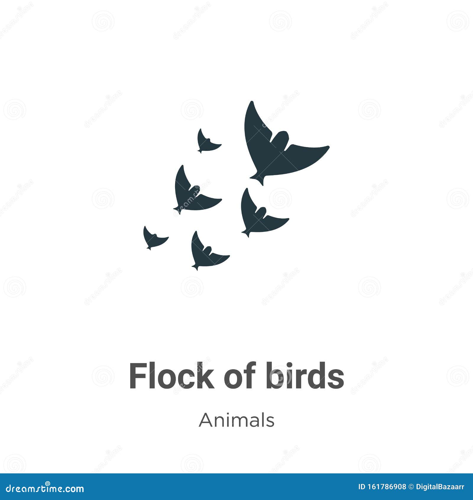 Flock Of Birds Vector