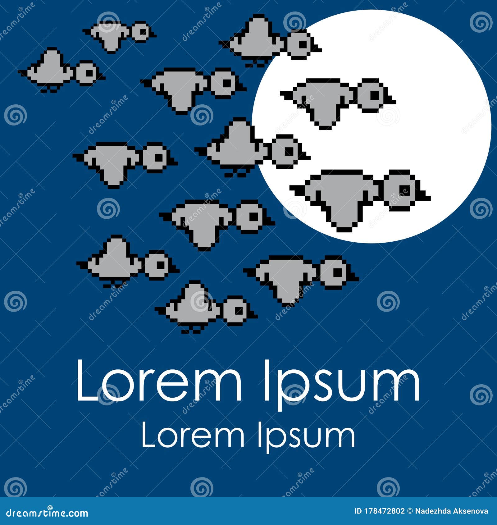 Birds Pixel Art Template. Cross Stitch. Stock Photo | CartoonDealer.com ...