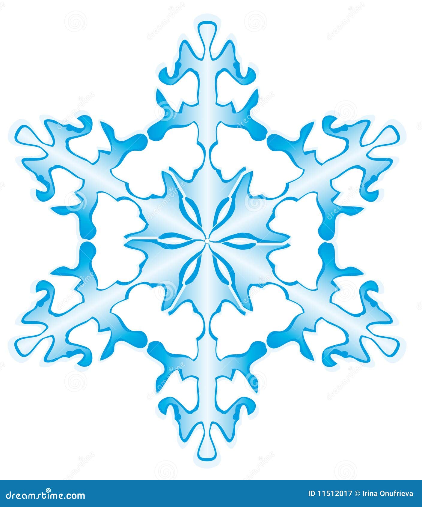 Flocon de neige illustration de vecteur. Illustration du tomber - 11512017