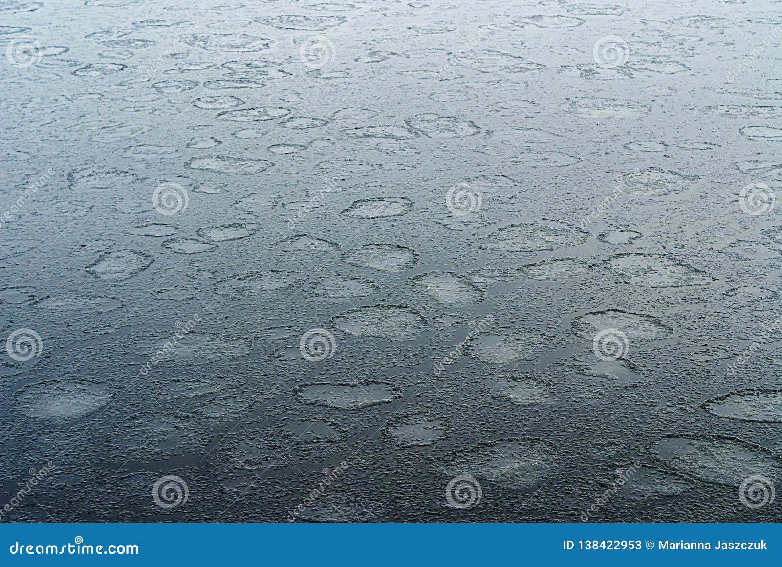 Floe on the Water Abstract Background. Stock Image - Image of outside ...