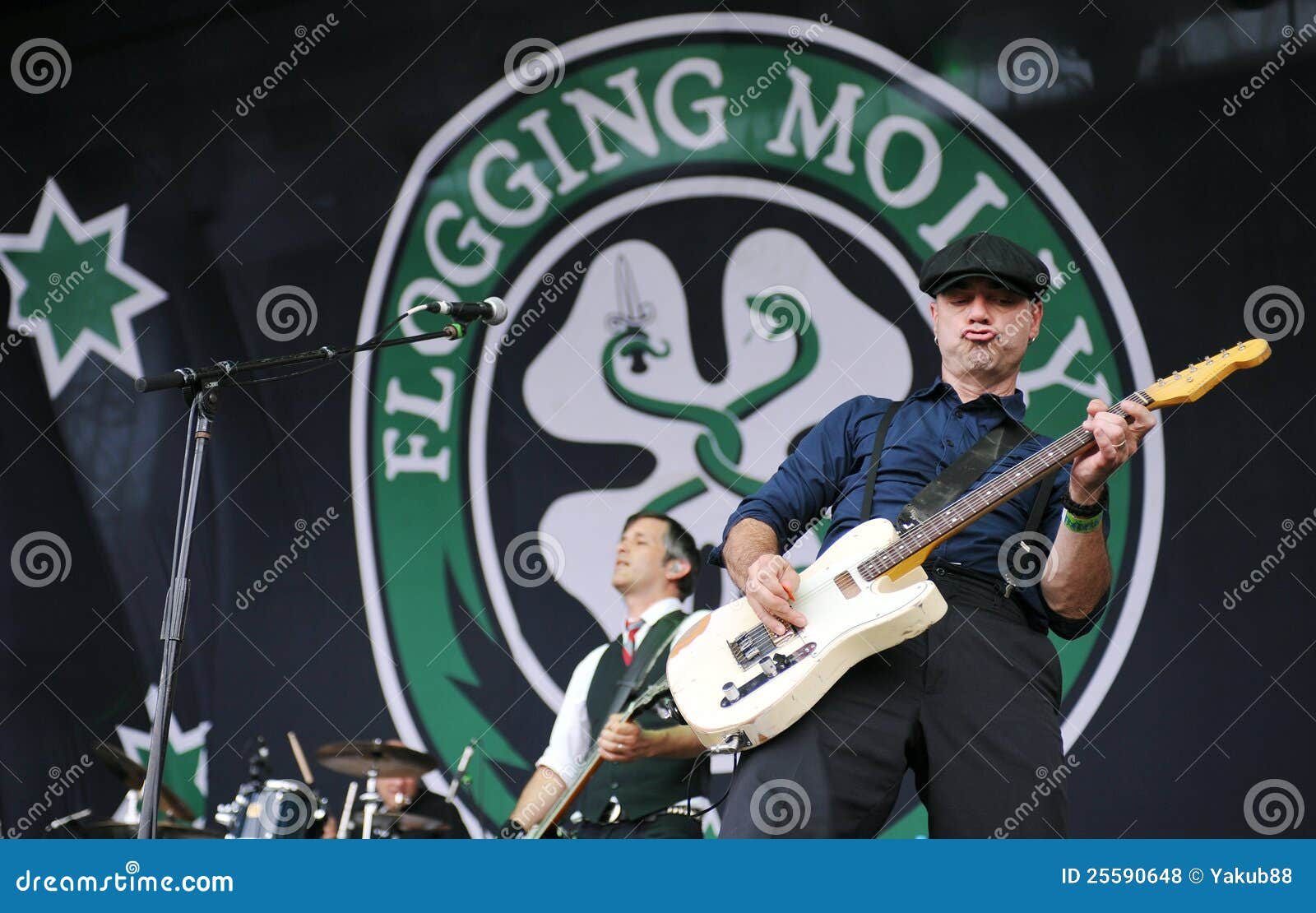 Flogging Molly editorial stock photo. Image of concert - 25590648