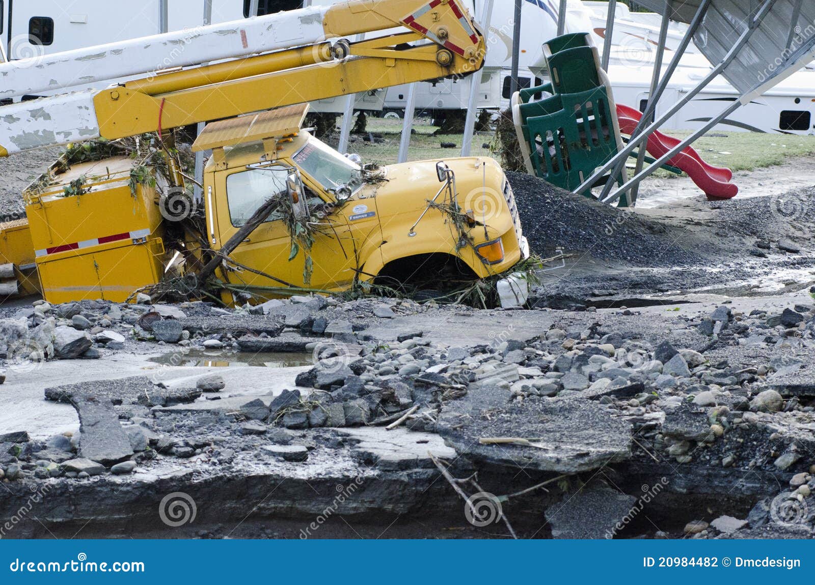Flood Damage Berlin Vermont : Hurricane Irene Editorial Photography ...