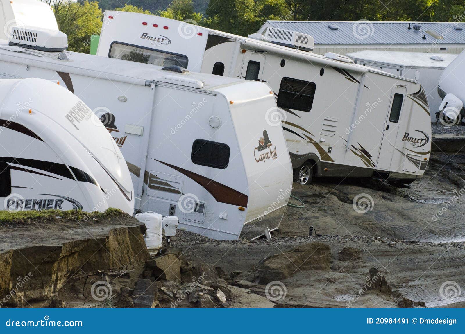 Flood Damage Berlin Vermont : Hurricane Irene Editorial Photo - Image ...