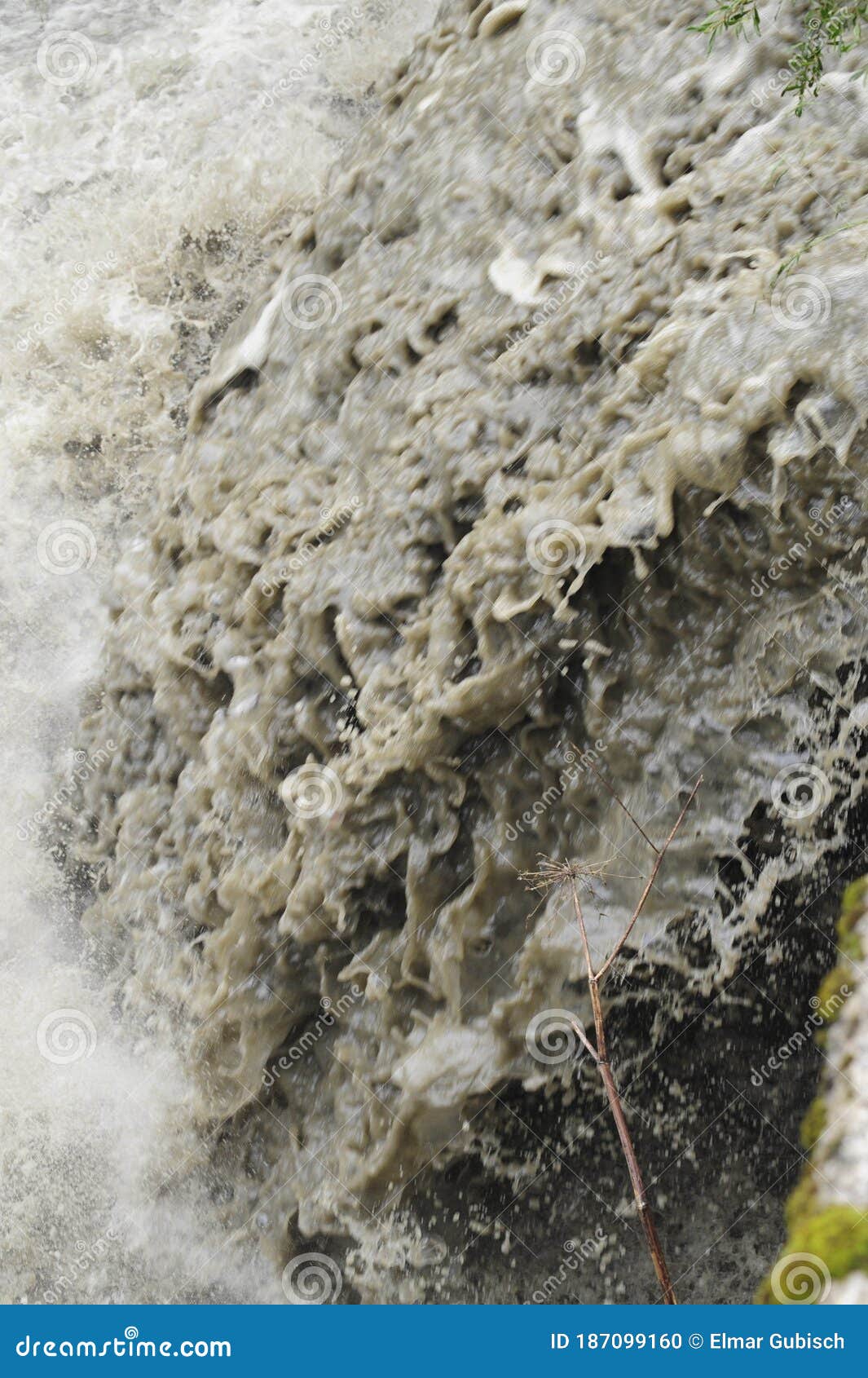 Flood, a Destructive Natural Phenomenon Stock Photo - Image of change ...