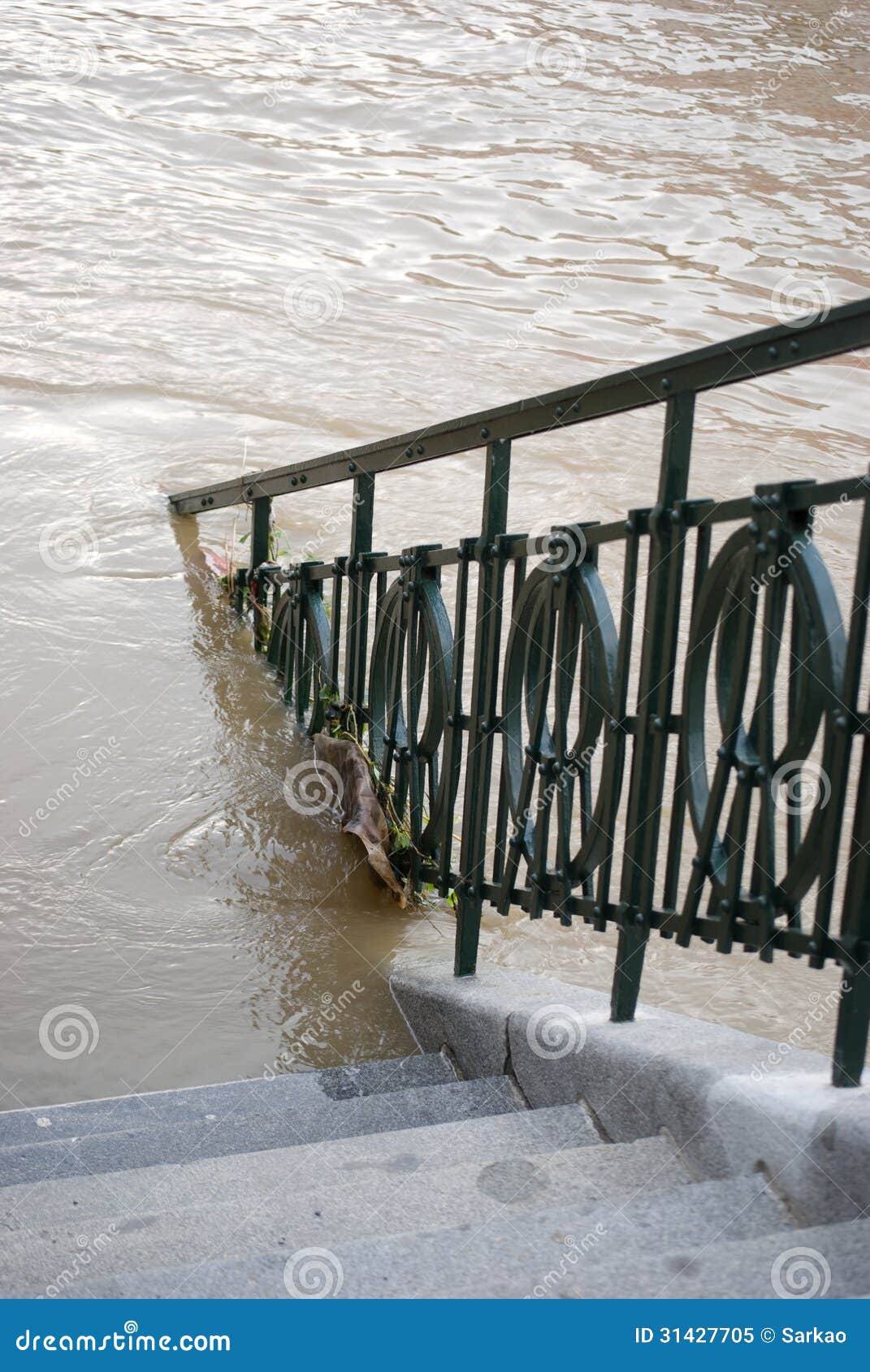 Flood stock image. Image of europe, nature, czech, flood - 31427705