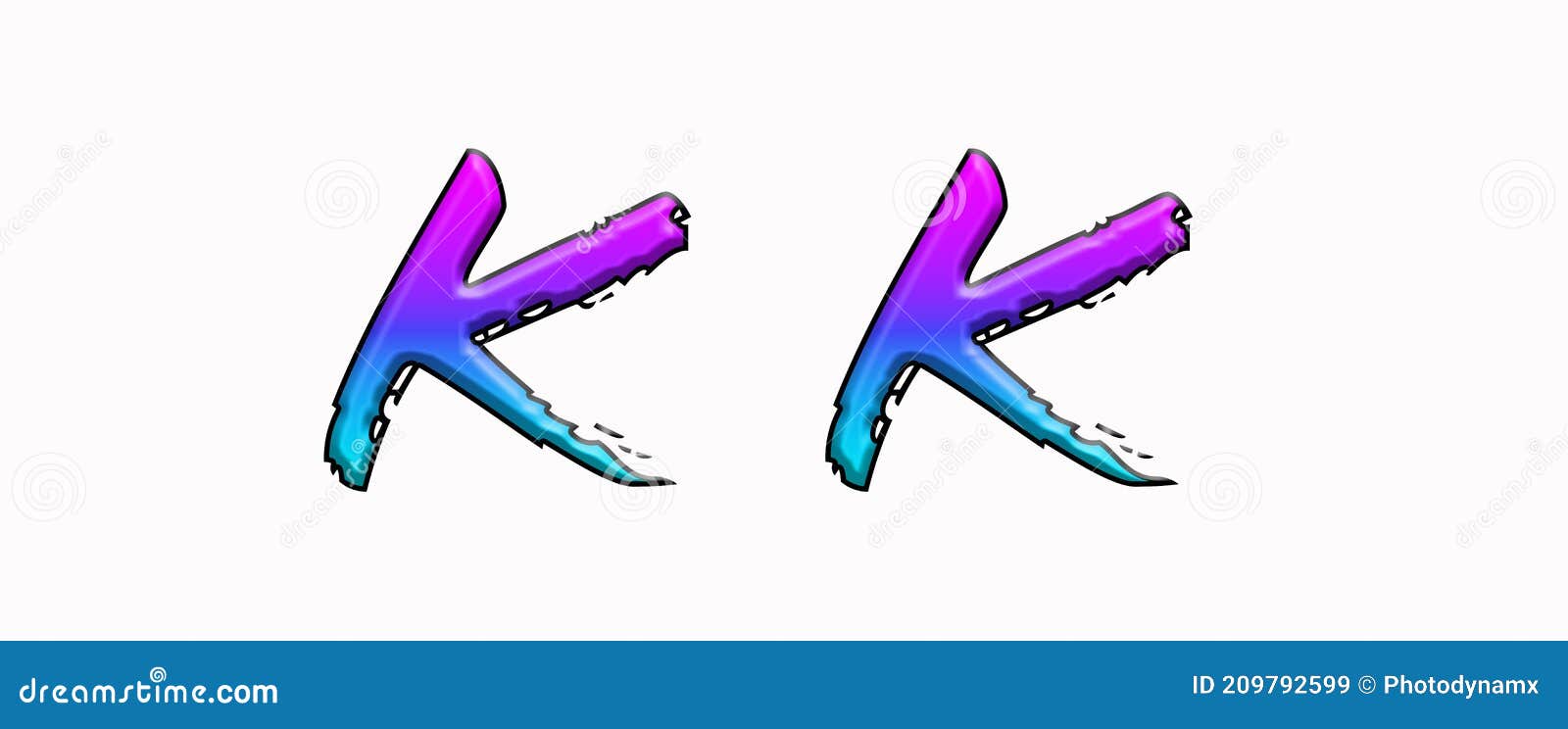 Flood English Fonts Gradient Sans Serif Alphabet Letters Calligraphy ...