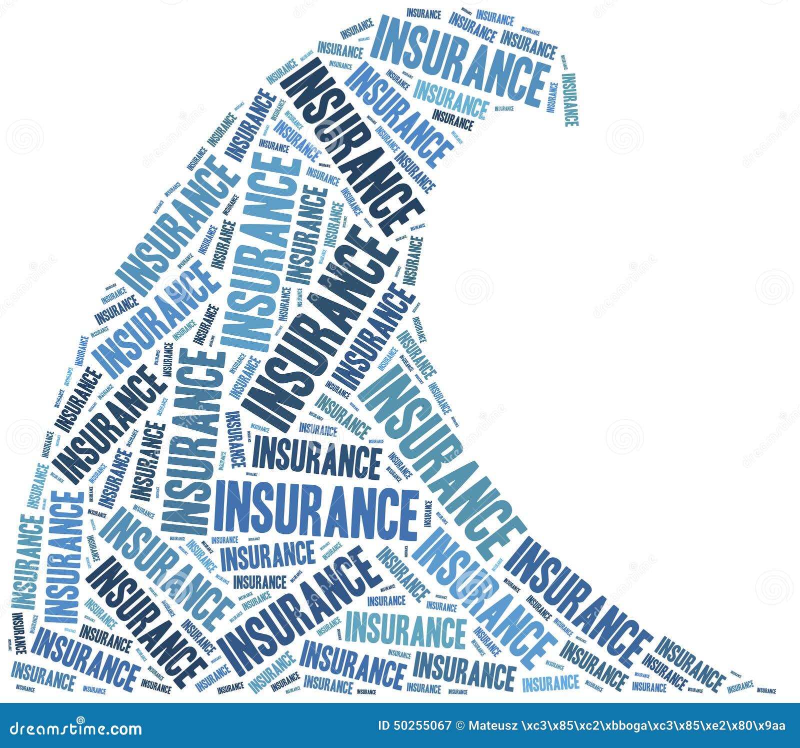 Insurance Word Tag Cloud Words Related To Risk Management Vector ...