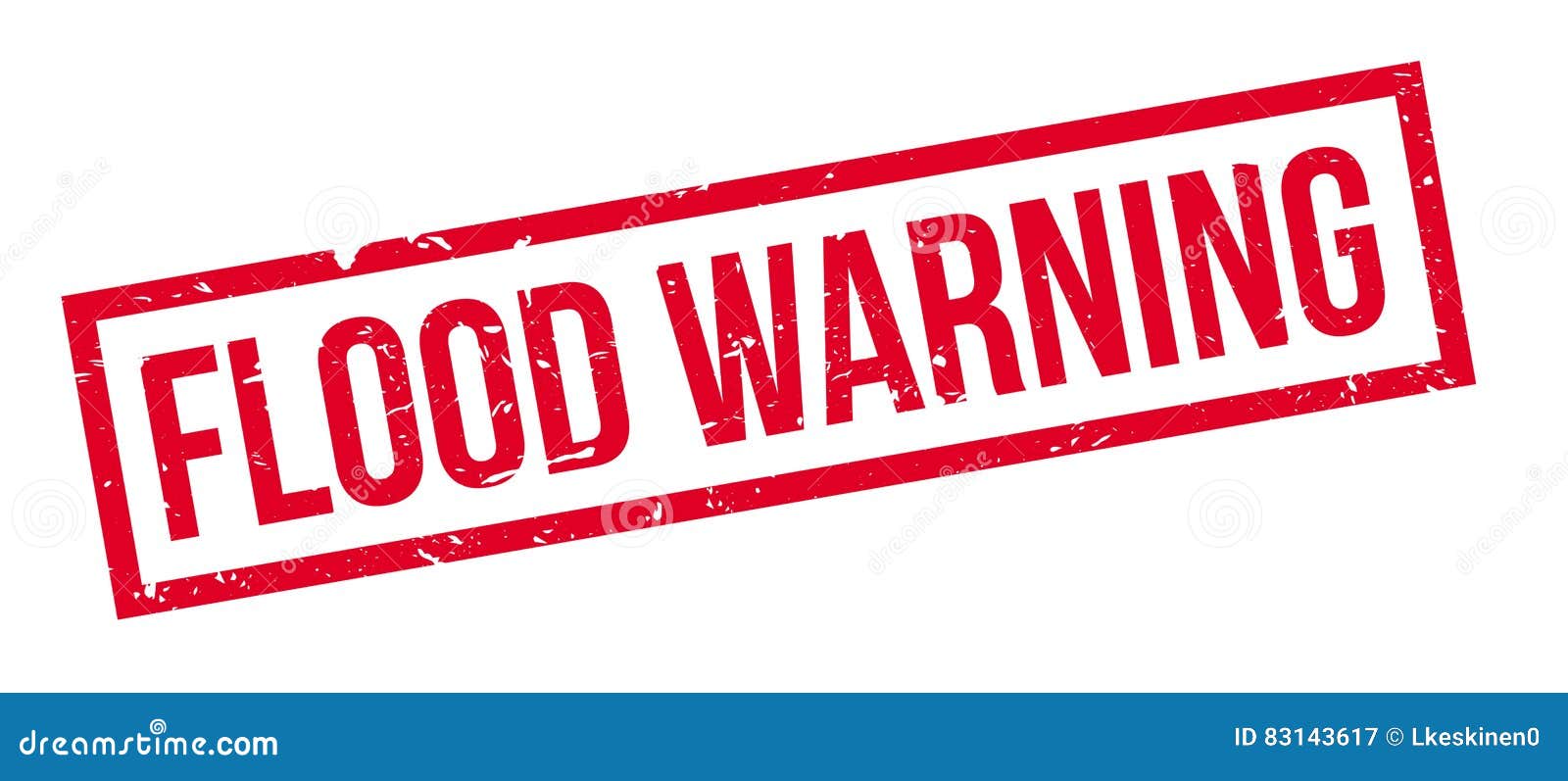 Flood Warning rubber stamp stock illustration. Illustration of climate ...