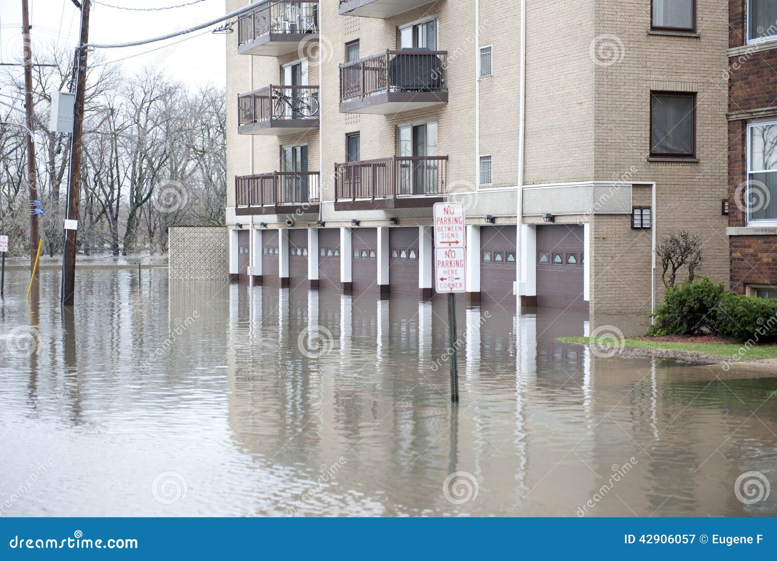 Flooded Area stock image. Image of rain, gulf, monsoon - 42906057