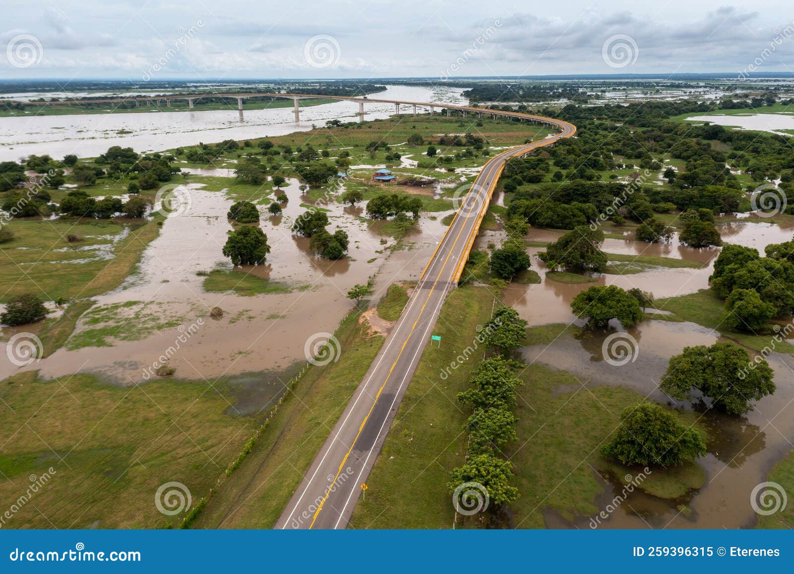 Flooding Around the El Roncador Bridge in the Department of BolÃvar ... Flooding Around the El Roncador Bridge in the Department of BolÃvar ...