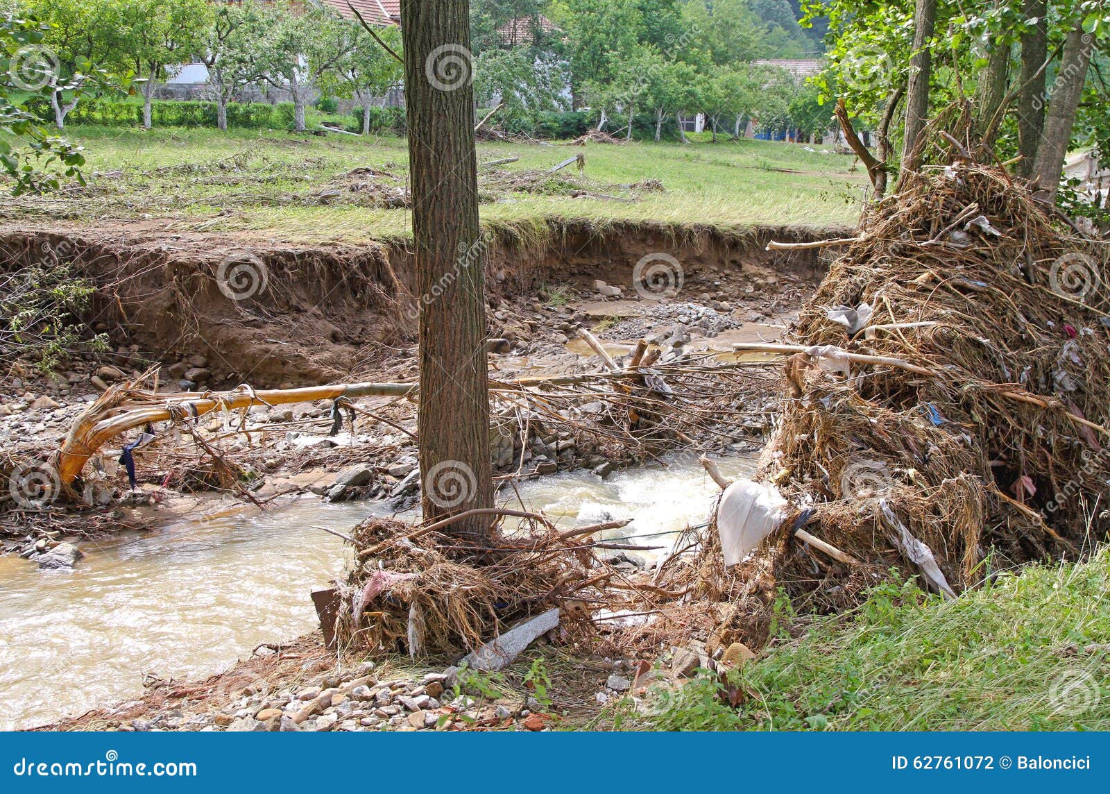 Floods Debris stock photo. Image of disaster, damage - 62761072