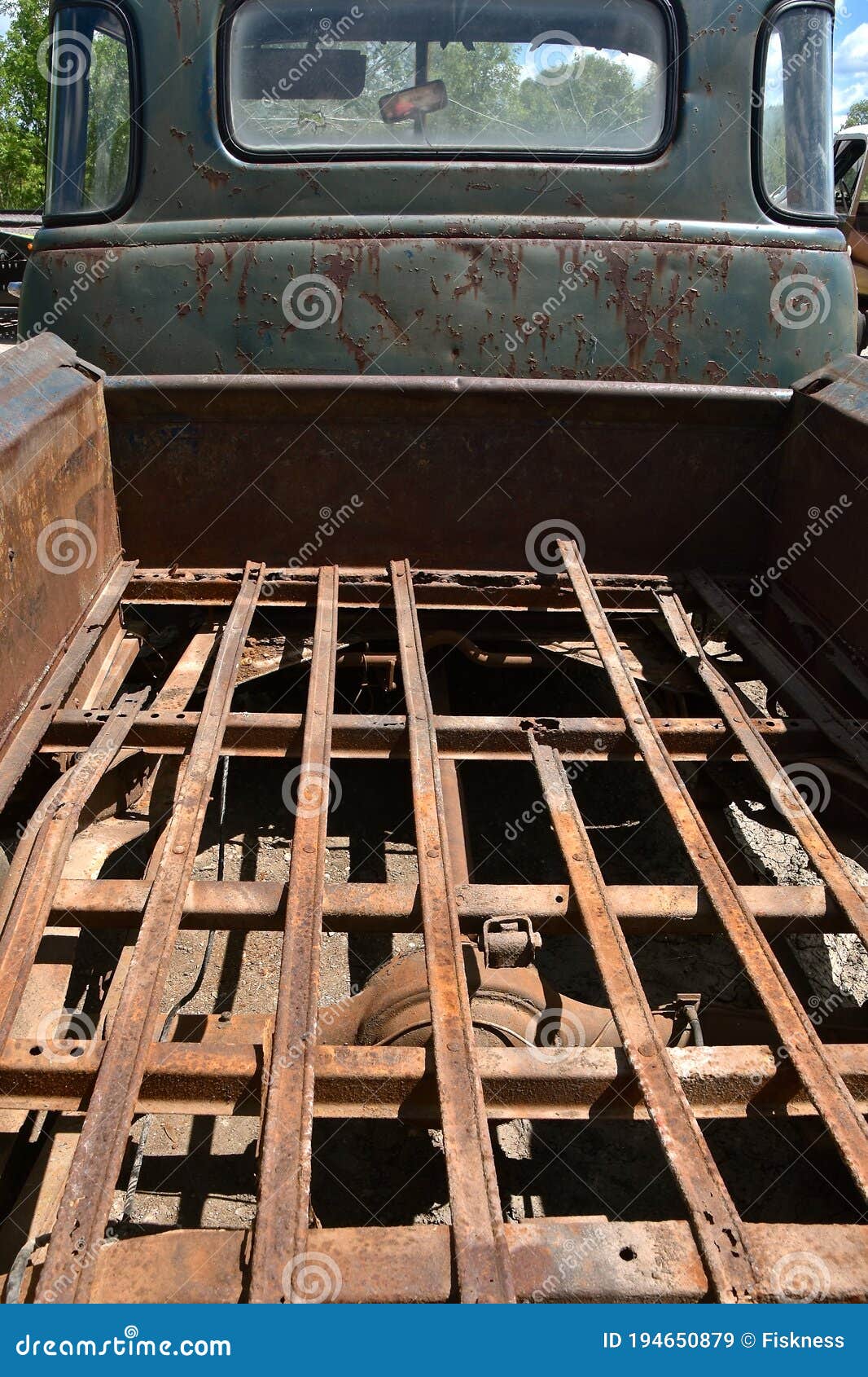 Old Rusty Frame Of A Car Editorial Photo | CartoonDealer.com #103716735