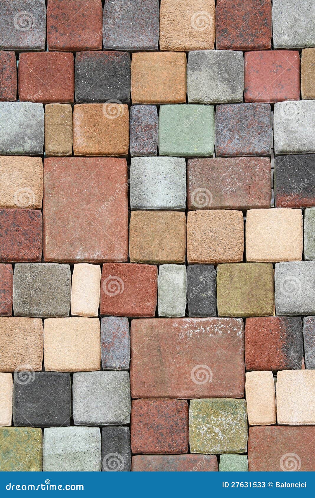 Floor bricks stock image. Image of colorful, material - 27631533