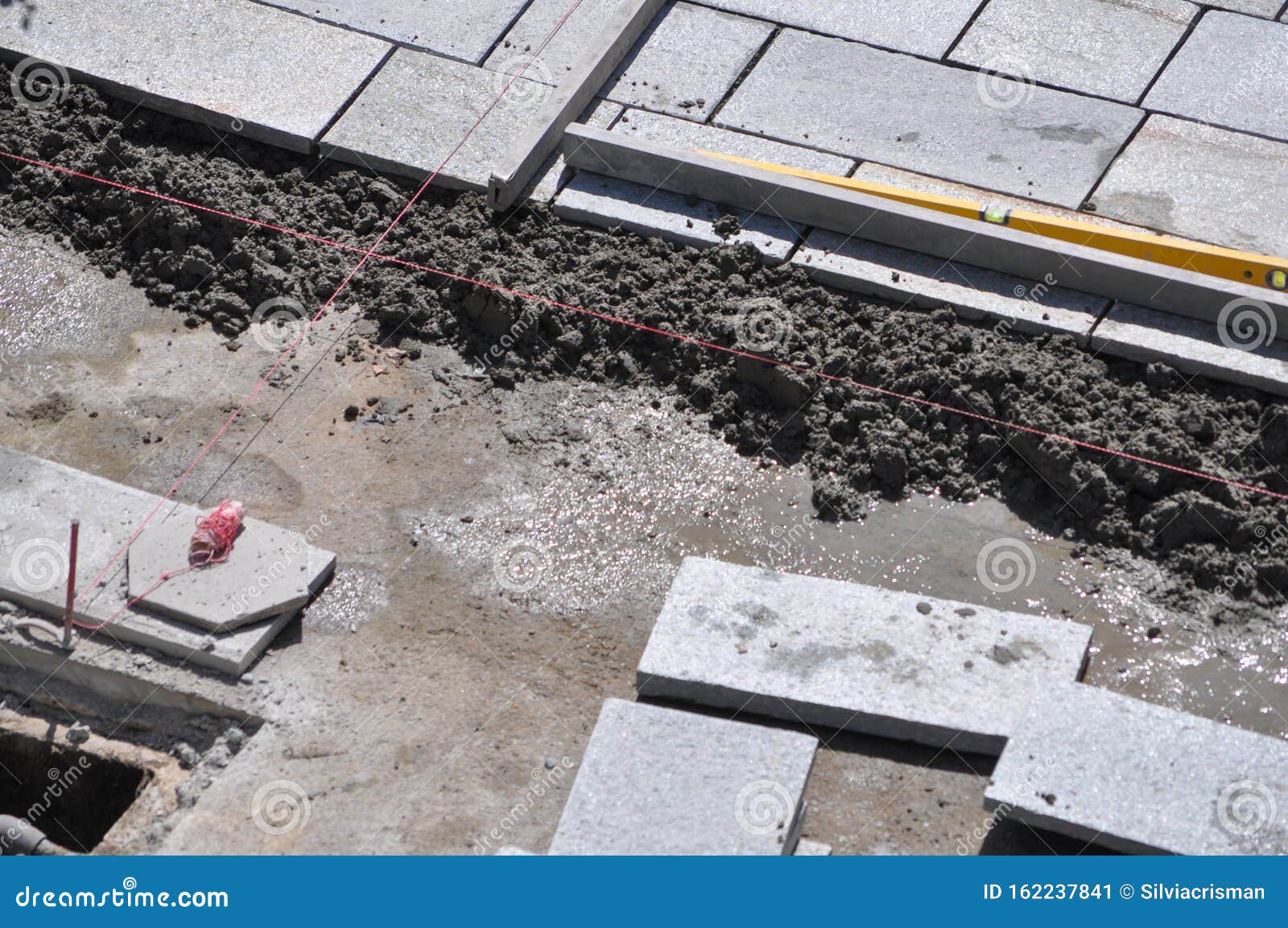 Floor building site stock image. Image of industrial - 162237841