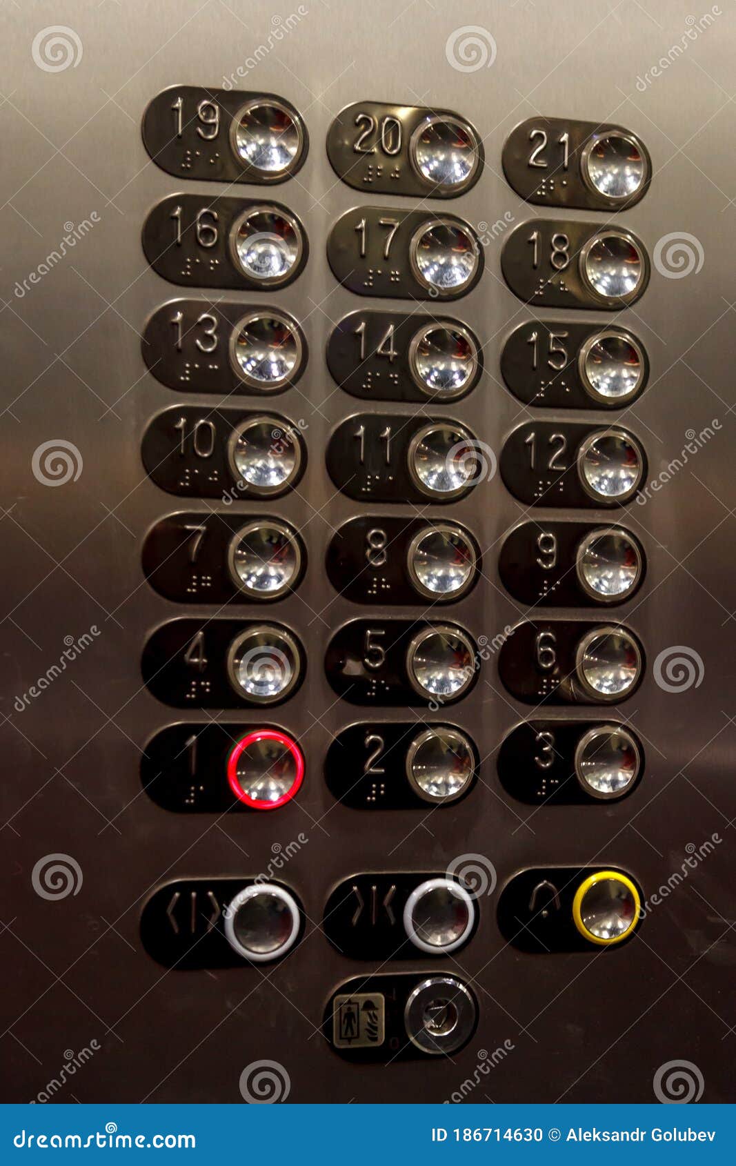Floor Buttons in the Elevator Stock Photo - Image of movement, light ... Floor Buttons in the Elevator Stock Photo - Image of movement, light ...