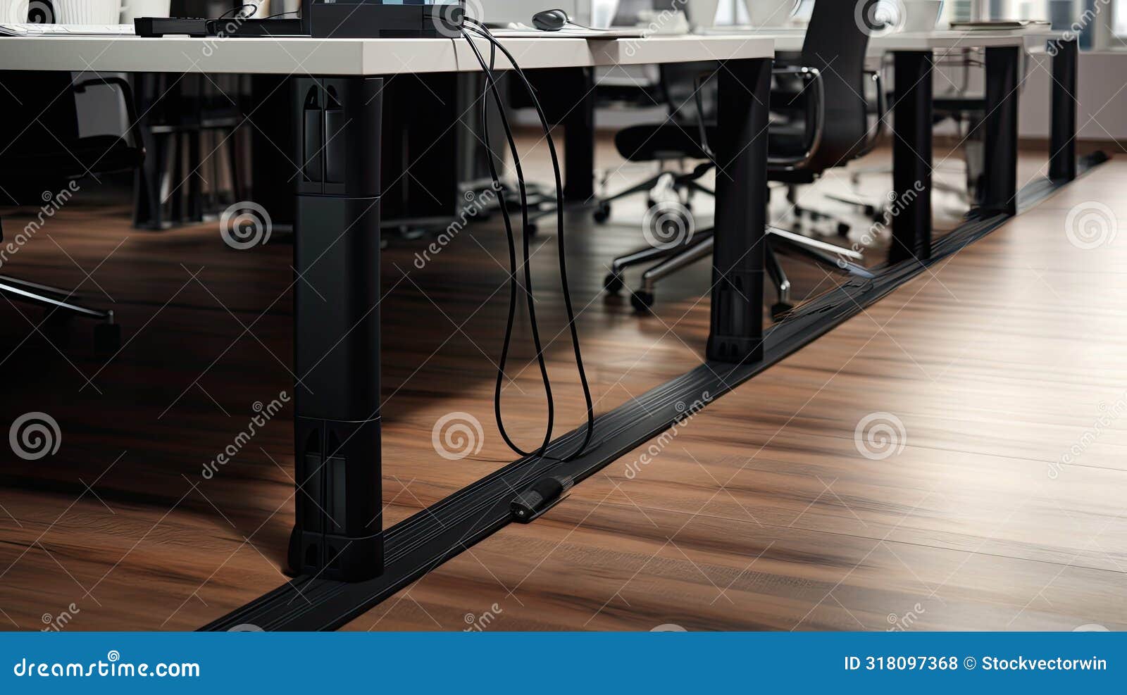 Floor cable protector stock illustration. Illustration of cable - 318097368