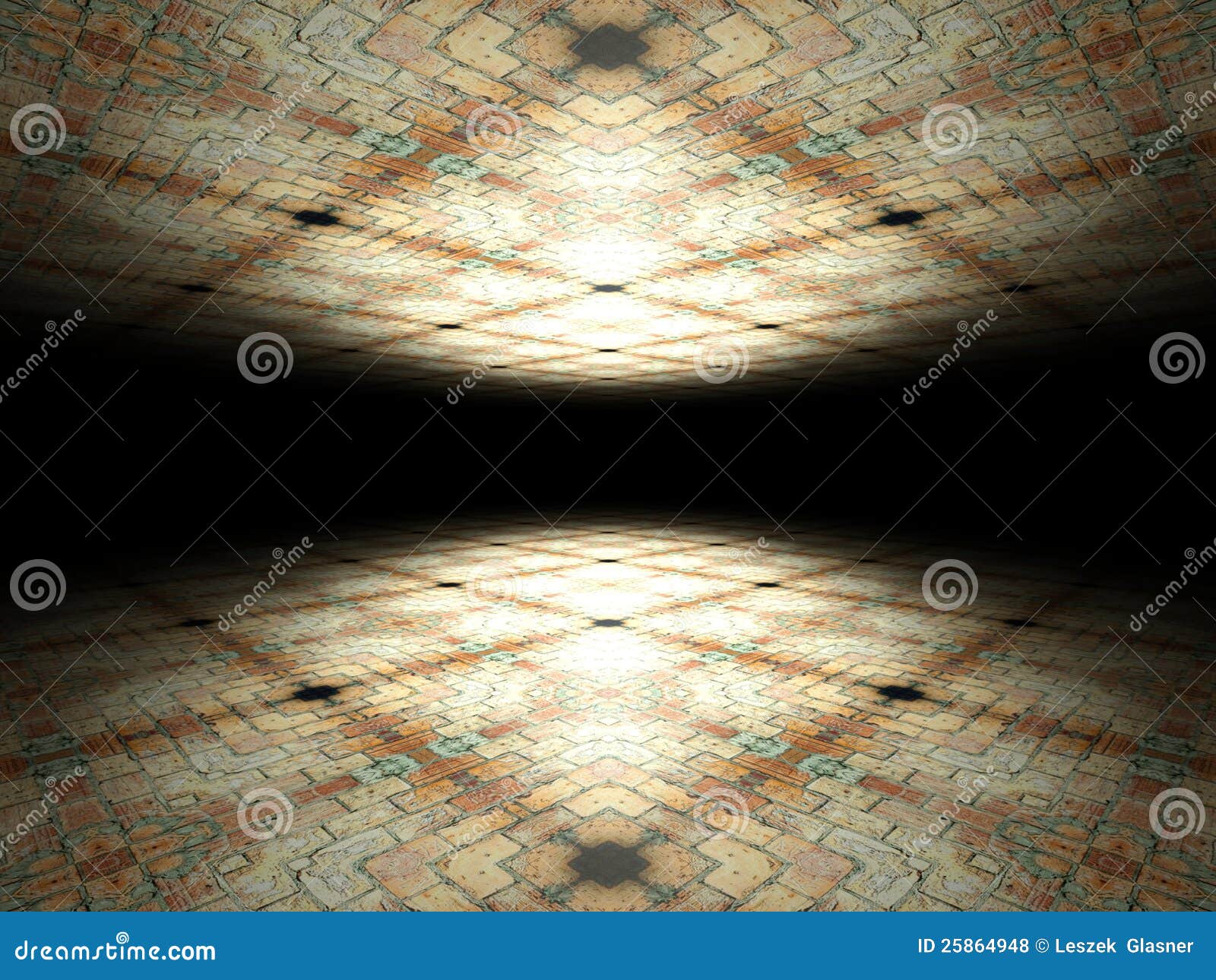 Floor And Ceiling Made Of Bricks Background Texture Royalty-Free Stock ...