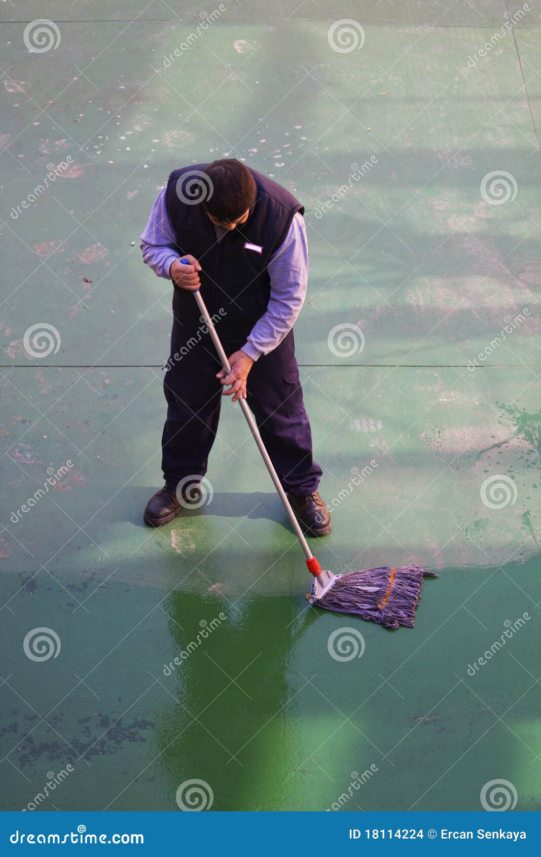 Floor cleaner stock photo. Image of routine, home, help - 18114224