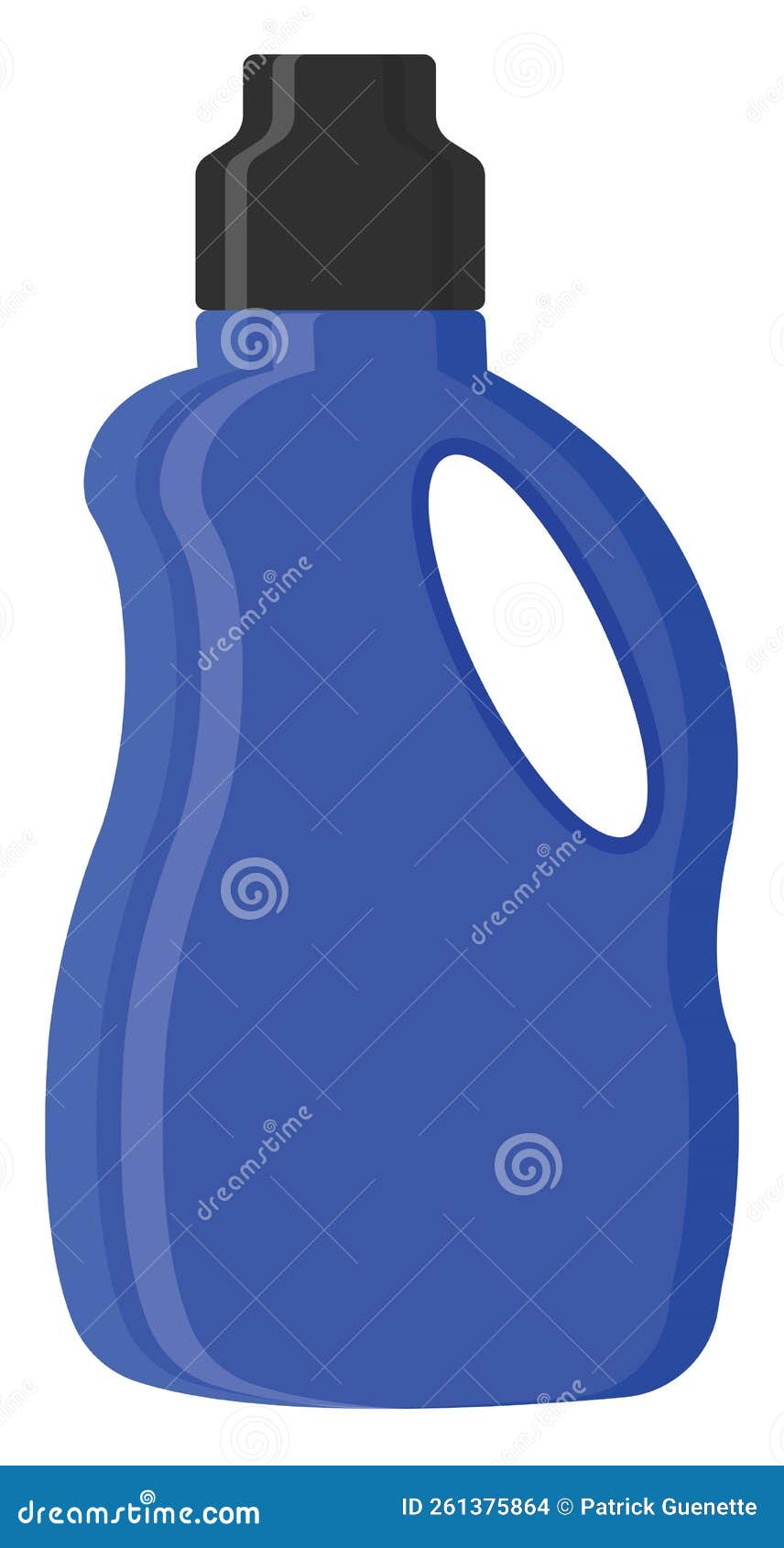 Floor cleaner bottle, icon stock vector. Illustration of spray - 261375864