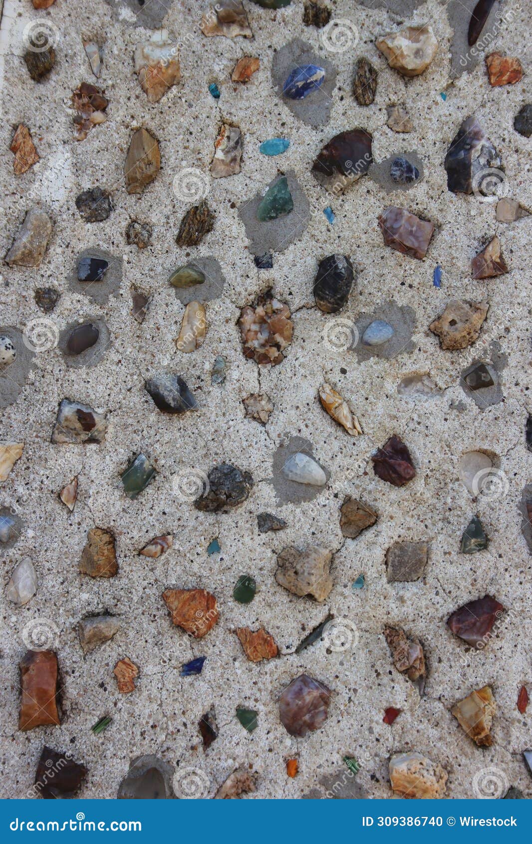 Floor Covered in Shells and Sand Stock Photo - Image of texture ...