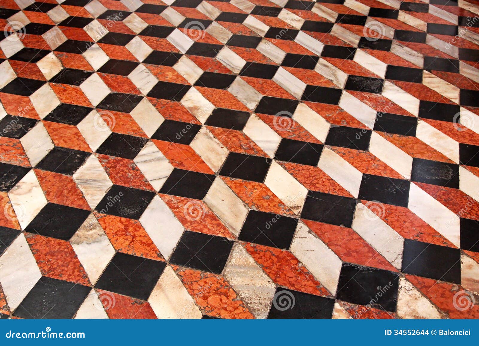 Floor cube tiles stock photo. Image of italy, marble - 34552644