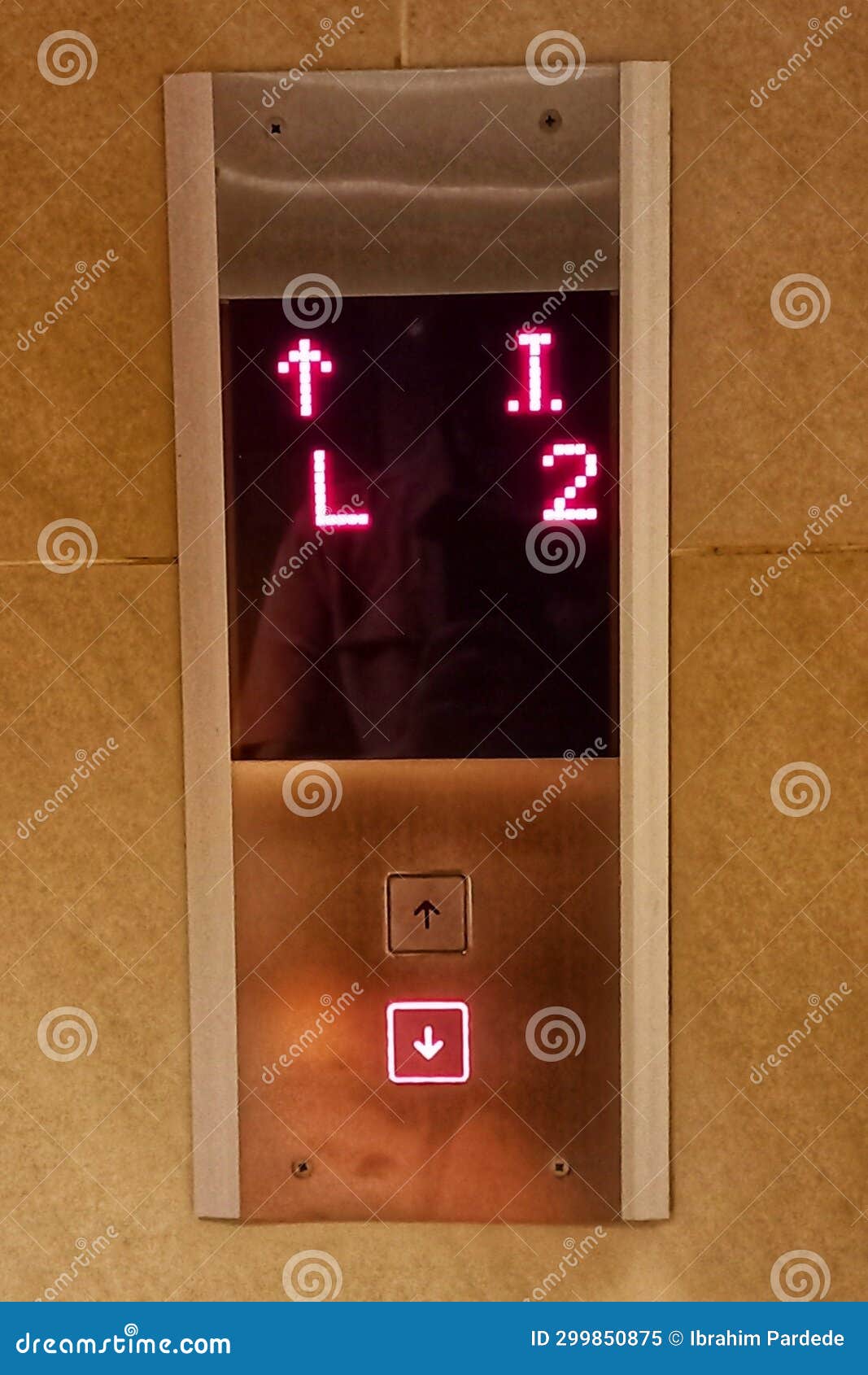 Floor and Direction Elevator Panels Stock Image - Image of floor ...