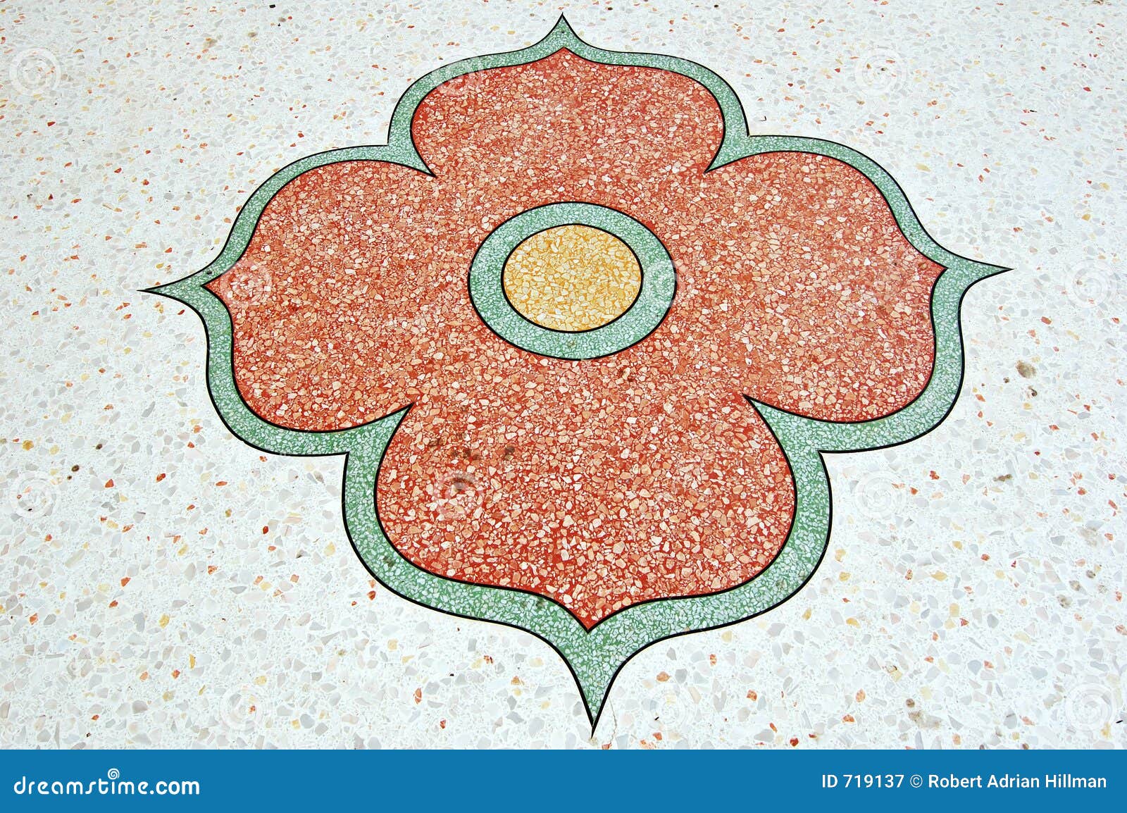 Floor flower stock image. Image of floral, marble, floor - 719137