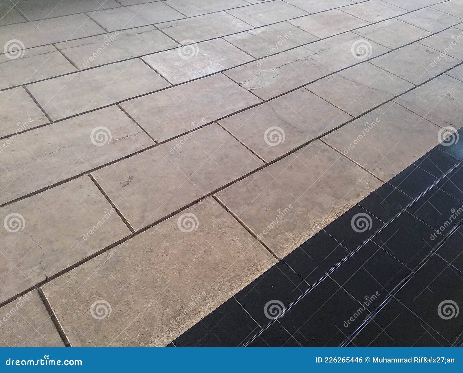 The Floor of the Front Yard of a Mosque Stock Photo - Image of floor ...