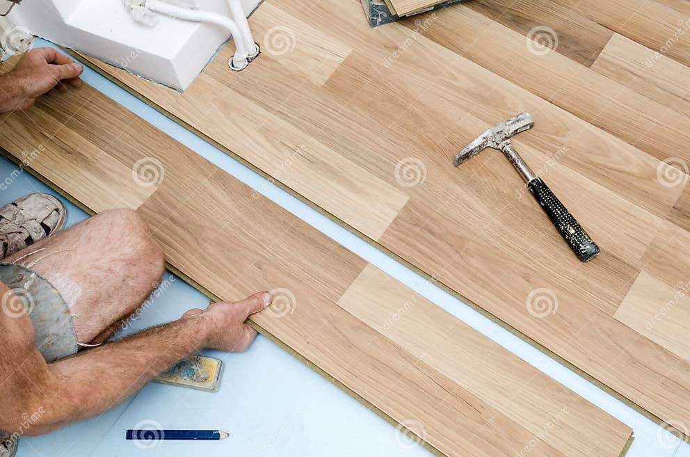 Floor installation stock photo. Image of improvement - 31807178