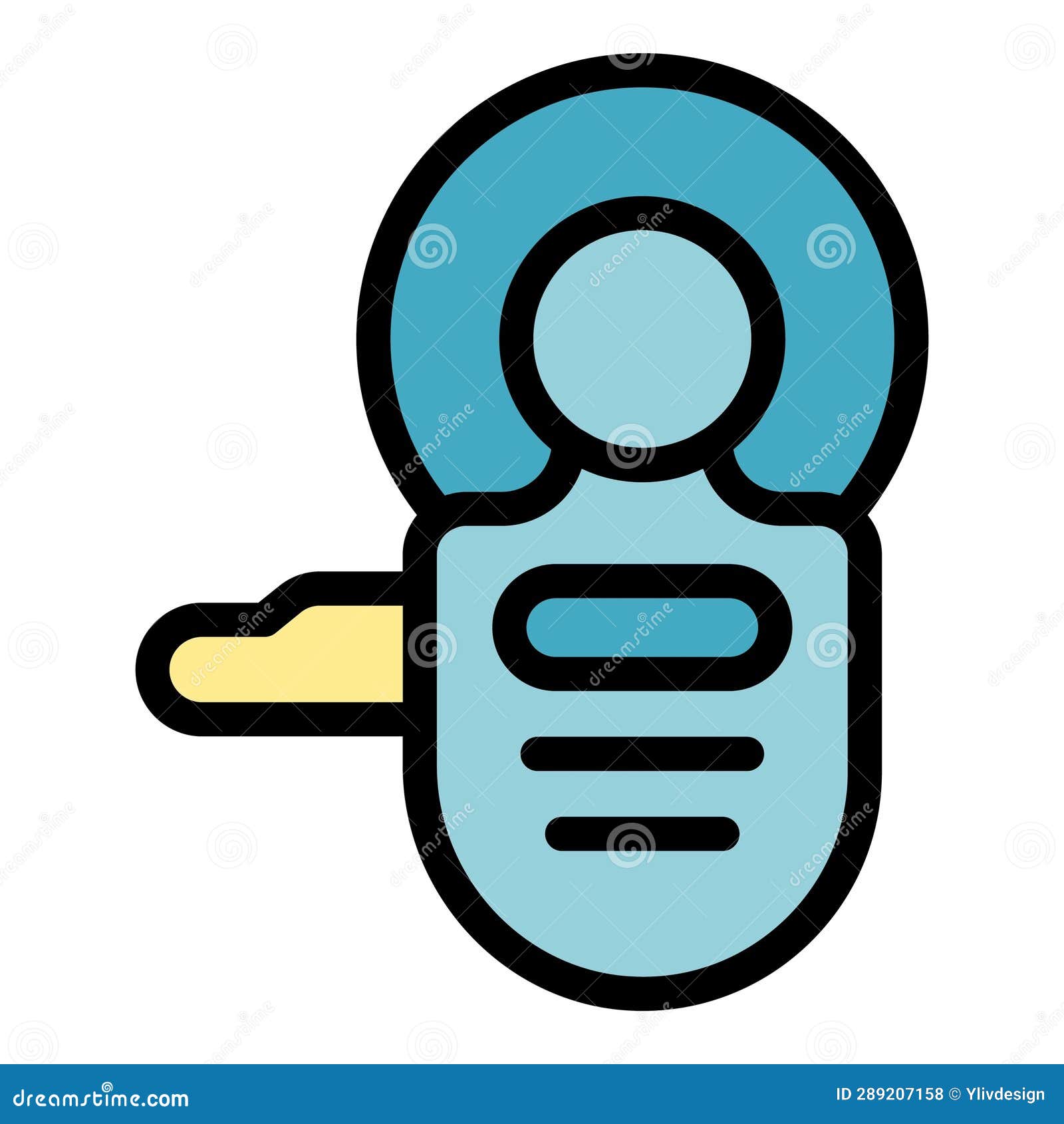 Floor Installation By Expert Man Installer Poster Cartoon Vector ...