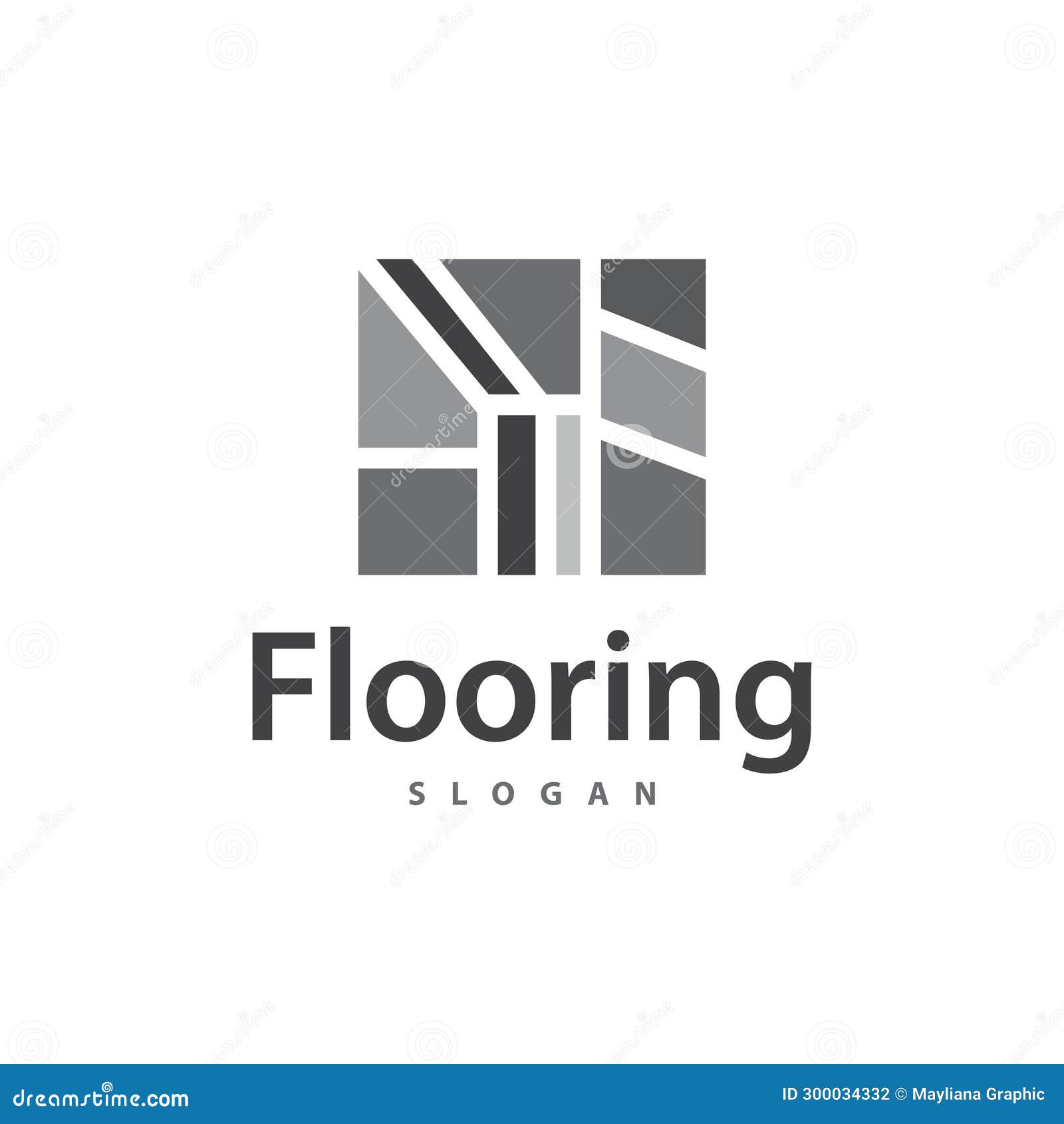 Floor Logo Simple Abstract Design Home Decoration Ceramic Tile Vector ...