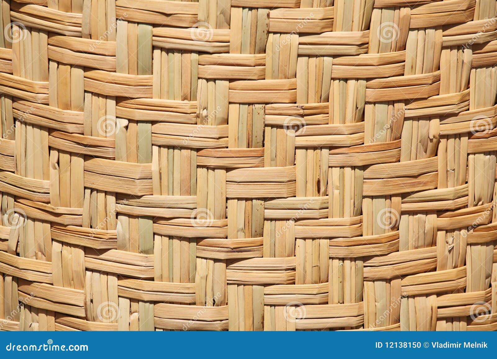 Floor Mat Made from Woven Reeds Stock Photo - Image of backgrounds ...