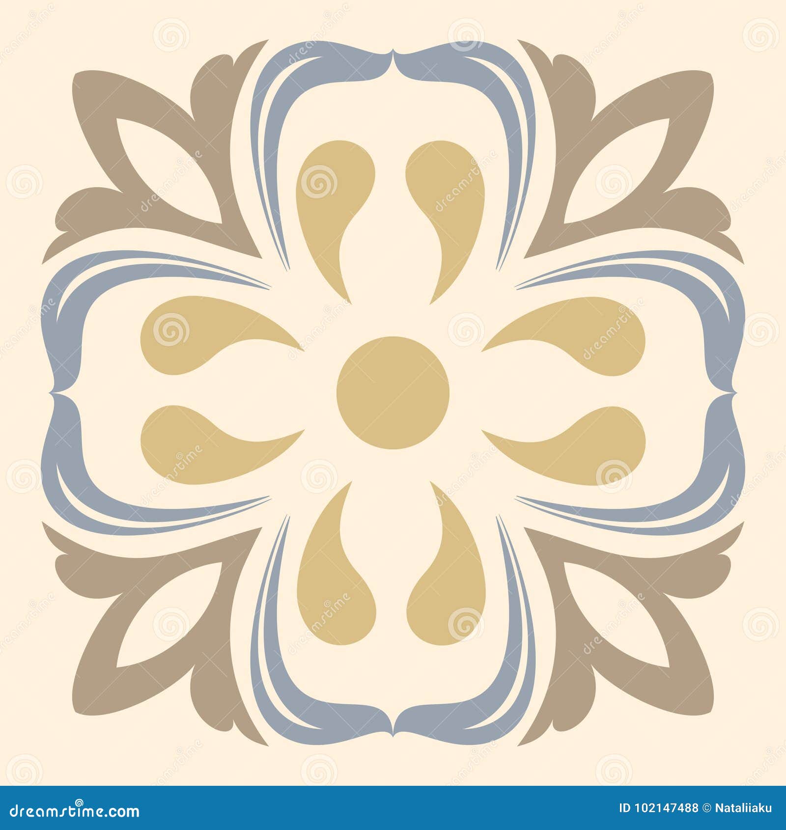 Floor Pattern Vector with Ceramic Tiles. Stock Vector - Illustration of ...