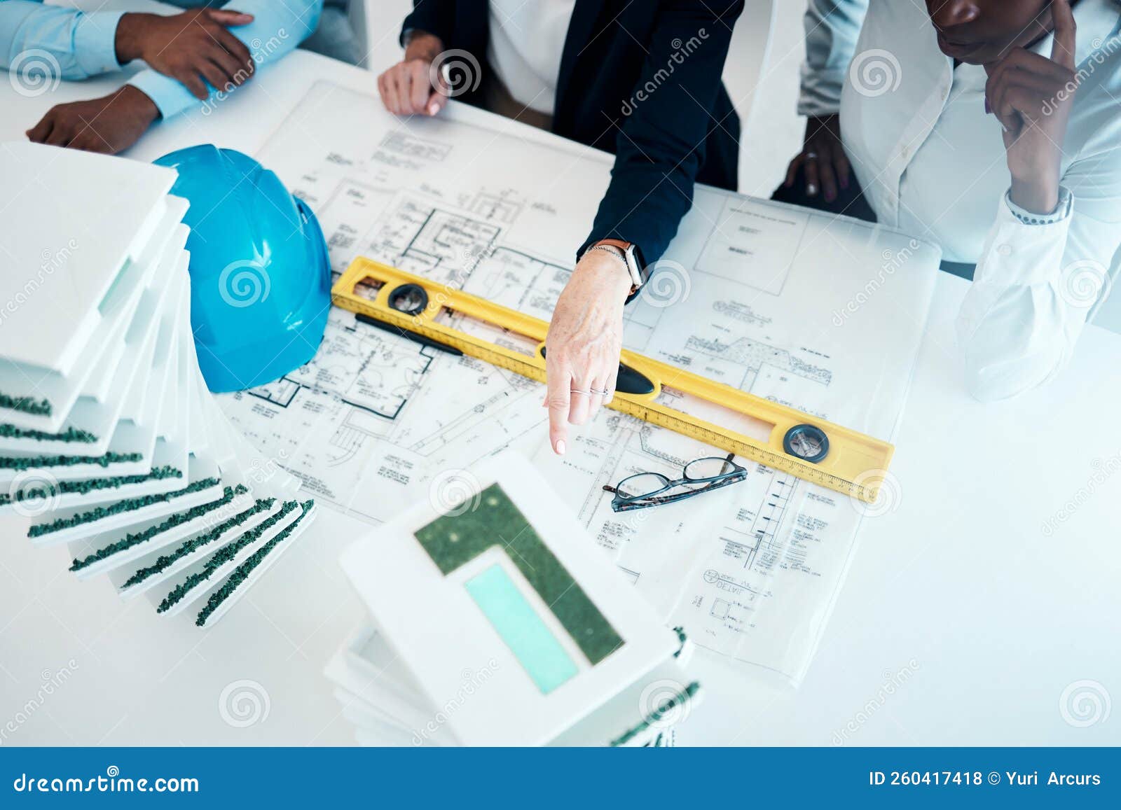Engineering Or Creative Architect In Construction Project, Engineers ...