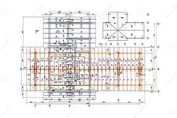 Floor plan blueprint stock illustration. Illustration of dimensions ...