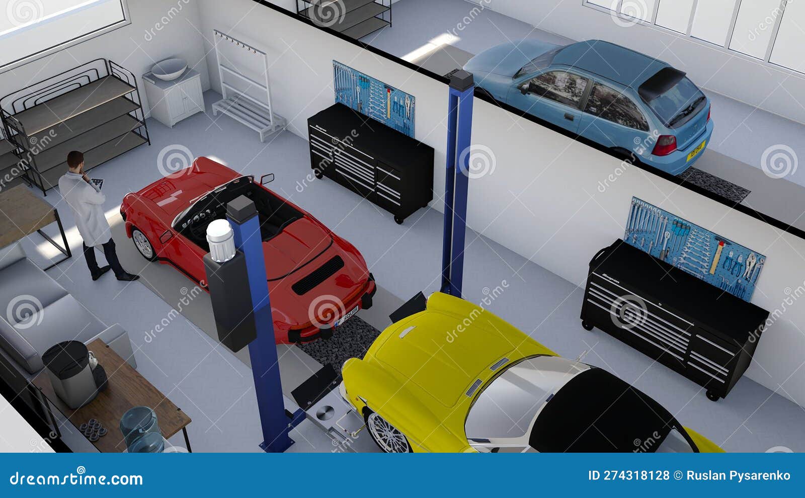 Floor Plan of Car Service. Floor Plan of Car Service. Working Place ...