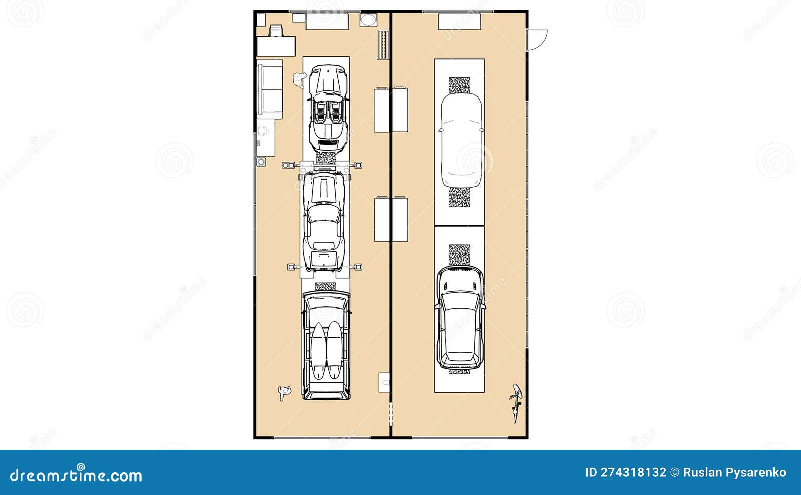Floor Plan of Car Service. Floor Plan of Car Service. Working Place ...