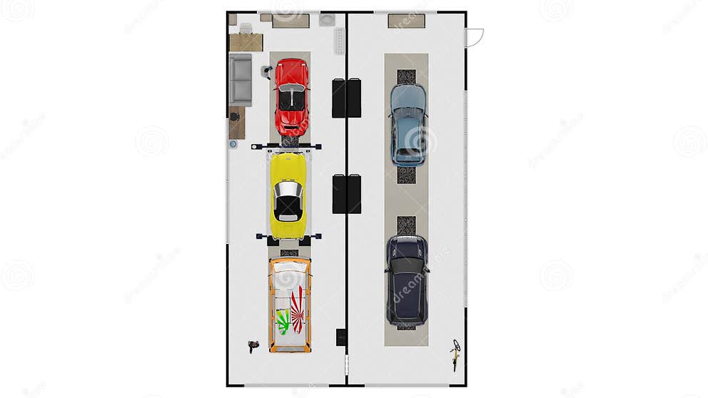 Floor Plan of Car Service. Floor Plan of Car Service. Working Place ...