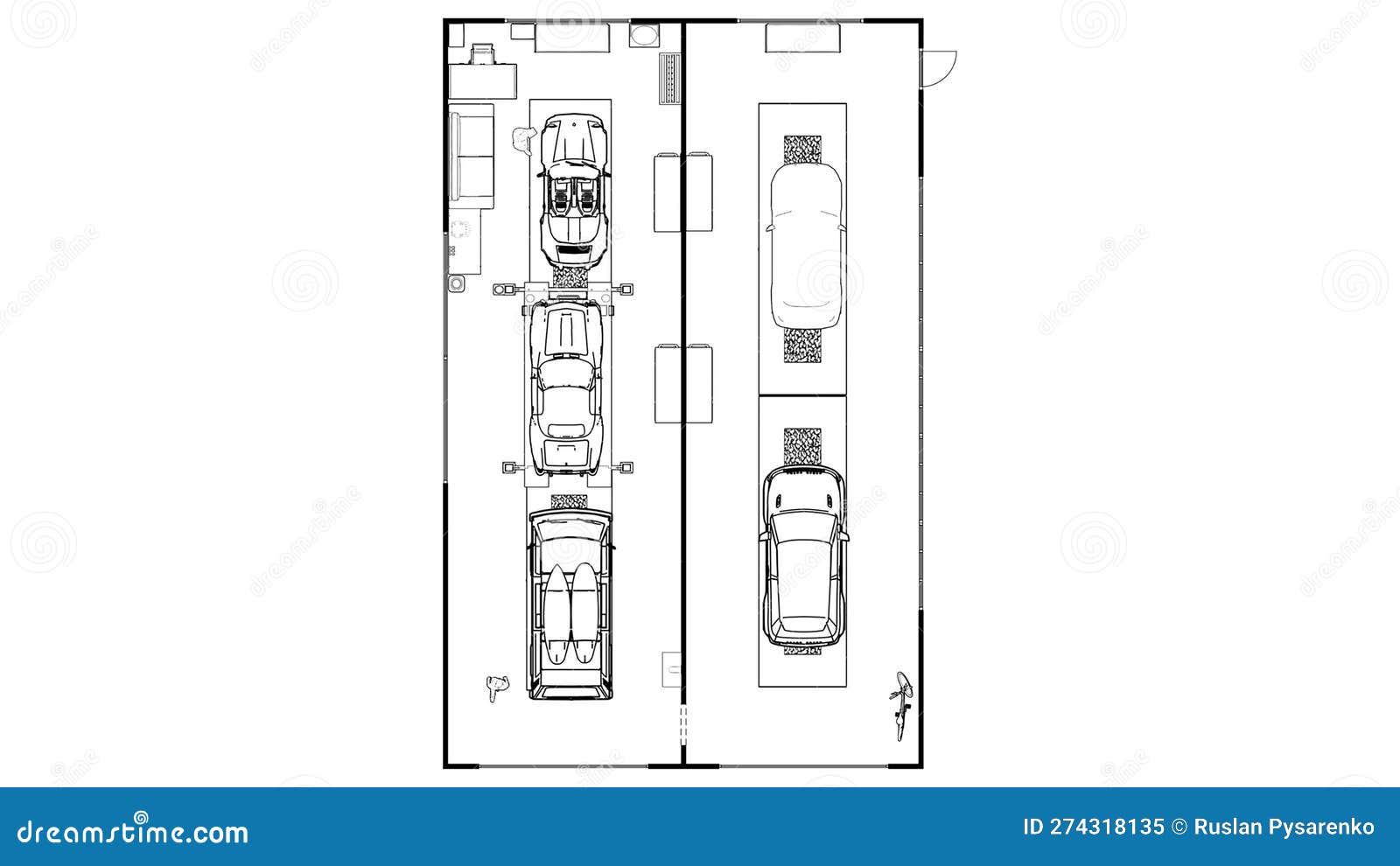 Floor Plan of Car Service. Floor Plan of Car Service. Working Place ...