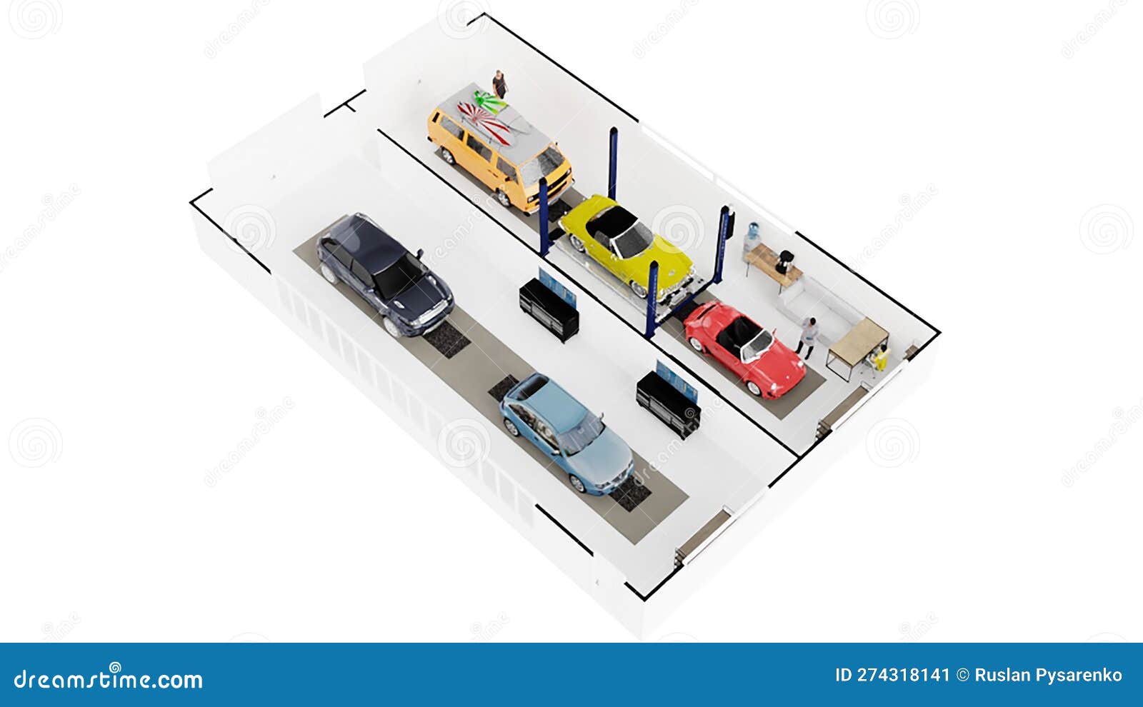 Floor Plan of Car Service. Floor Plan of Car Service. Working Place ...