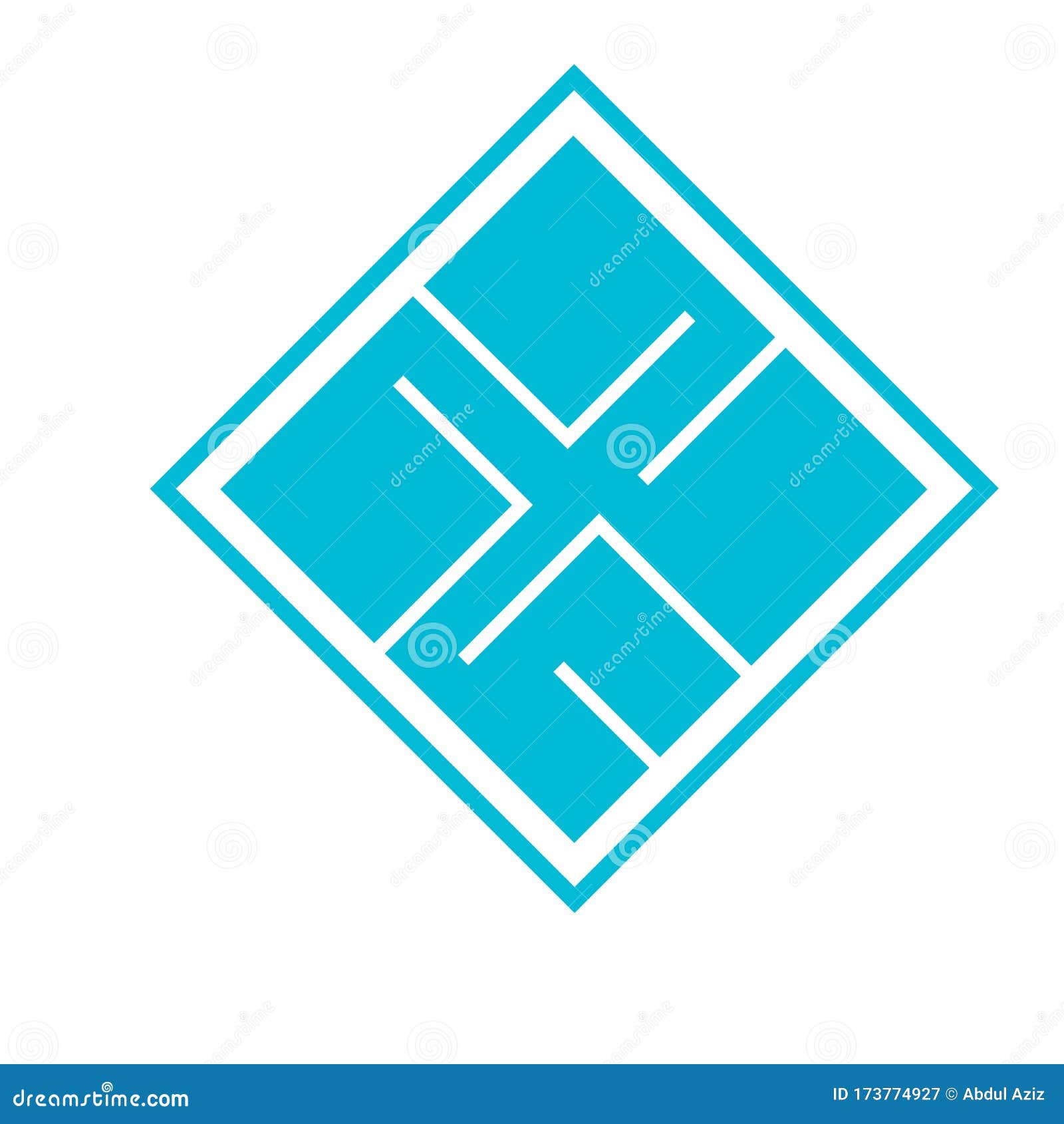 Floor plan logo vector stock vector. Illustration of houseroom - 173774927