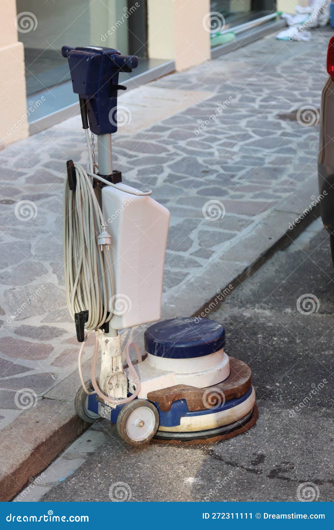 Floor Polishing Machine--floor Polishing Machine- Stock Image - Image ...