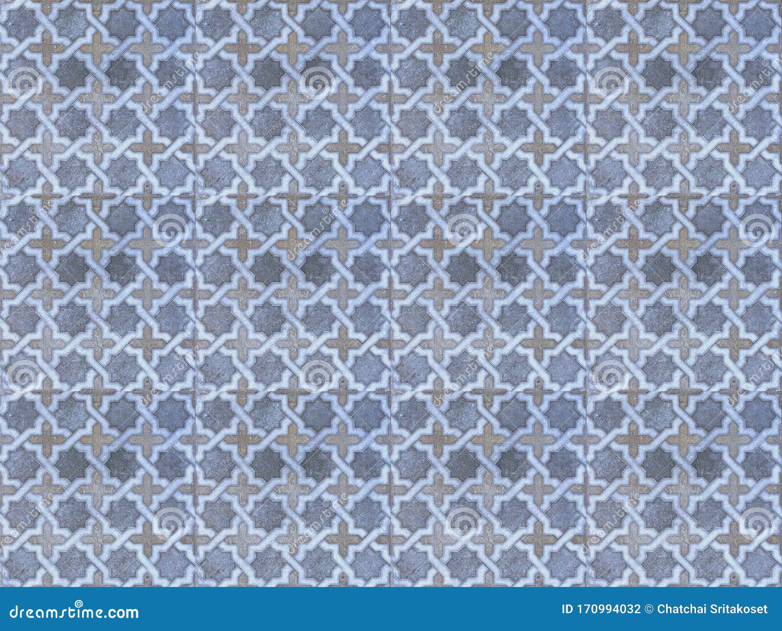 Floor Porcelain Ceramic Tile , Geometric Pattern for Floor Stock ...